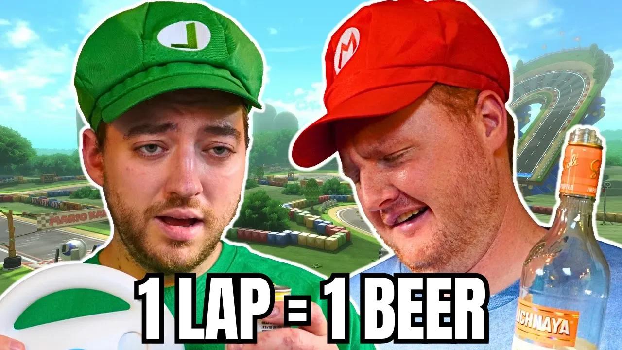 We Made Drunk Mario Kart DANGEROUS