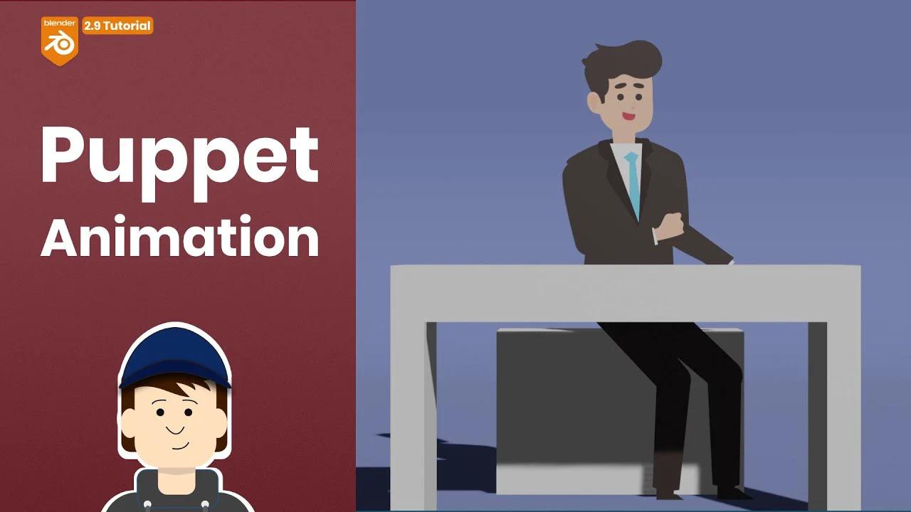 How to animate a 2D character in Blender [Puppet Rig Animation] | 2D ...