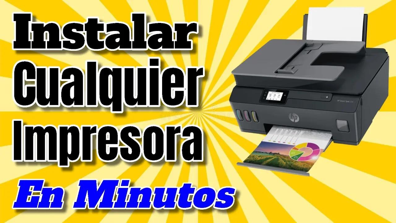 Como INSTALAR una IMPRESORA SIN CD Conectar Impresoras Sin Disco Manualmente a Mi PC 2023