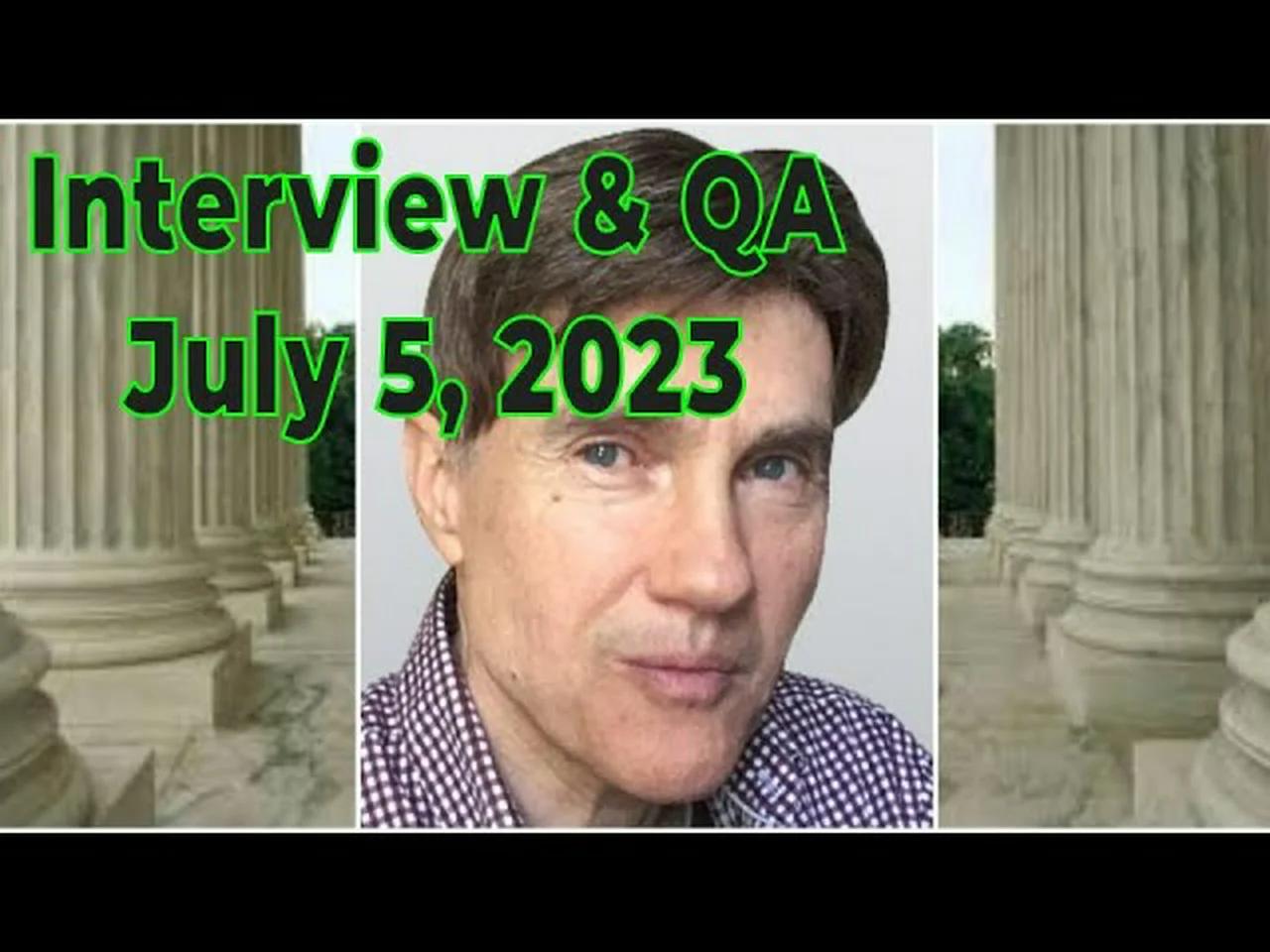 Jeff Nyquist Interview & QA July 5, 2023 • John Moore Show