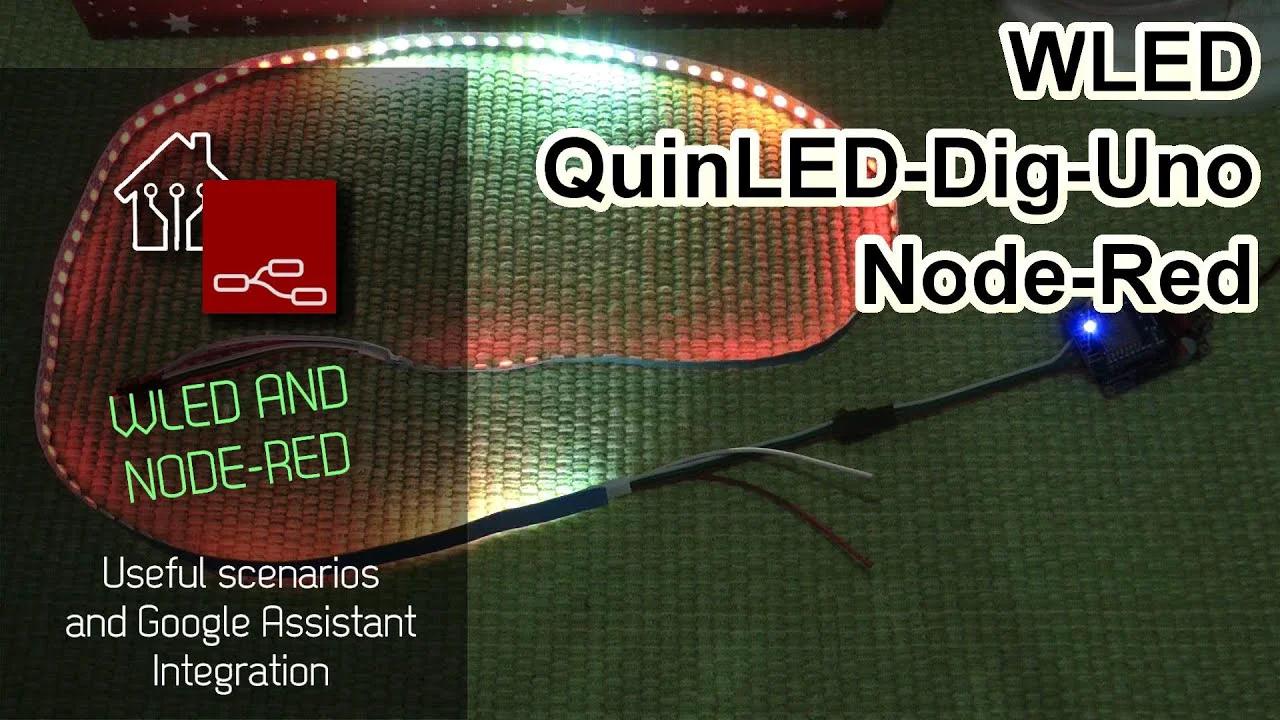 How to drive WLED from Node-Red