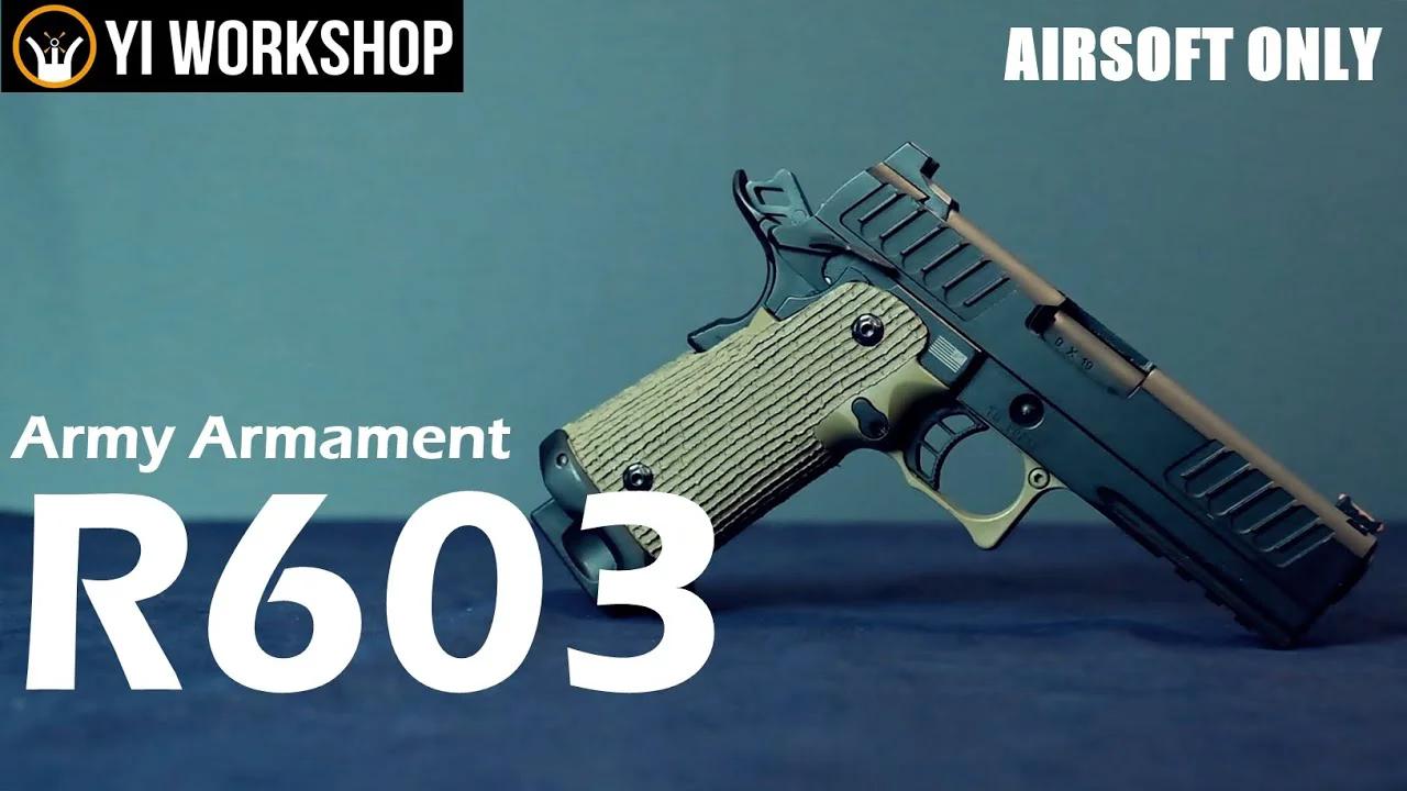 Army Armament R603 UNBOX & REVIEW 開箱與評測｜Archwick代理引進 平價潮槍新選擇？