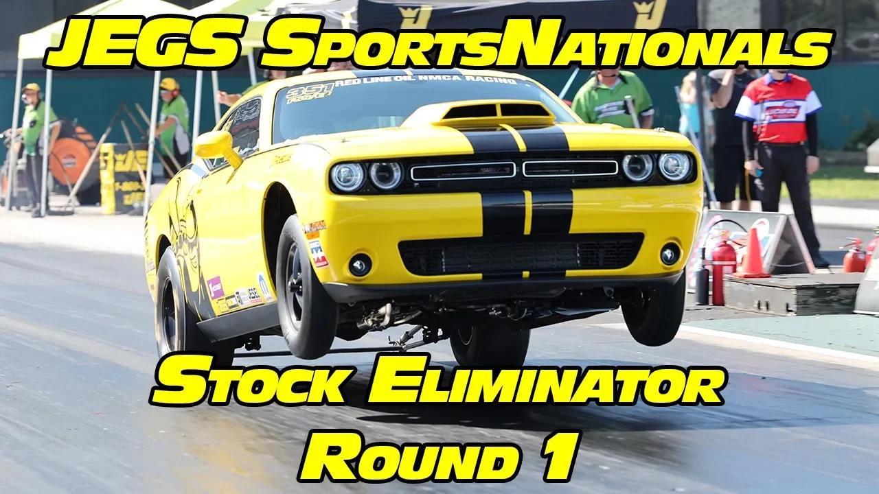 Stock Eliminator Round 1 NHRA Drag Racing Eliminations JEGS ...