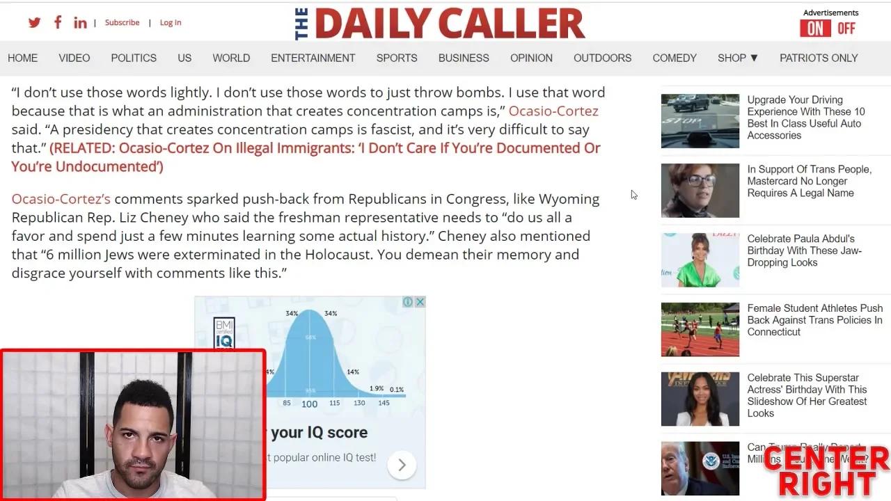 AOC Calls Migrant Detention Centers CONCENTRATION CAMPS