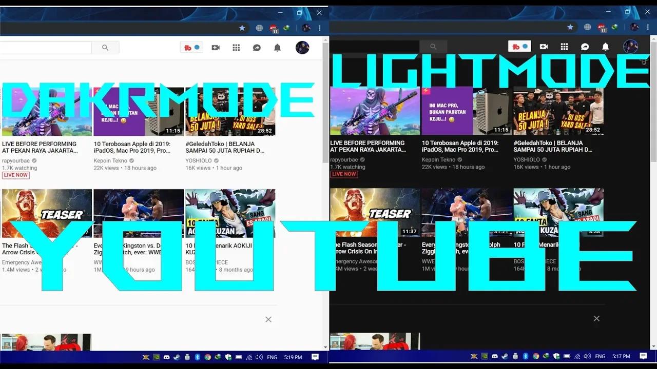 CARA MENGAKTIFKAN DARKMODE YOUTUBE | BASIC WINDOWS TUTORIAL
