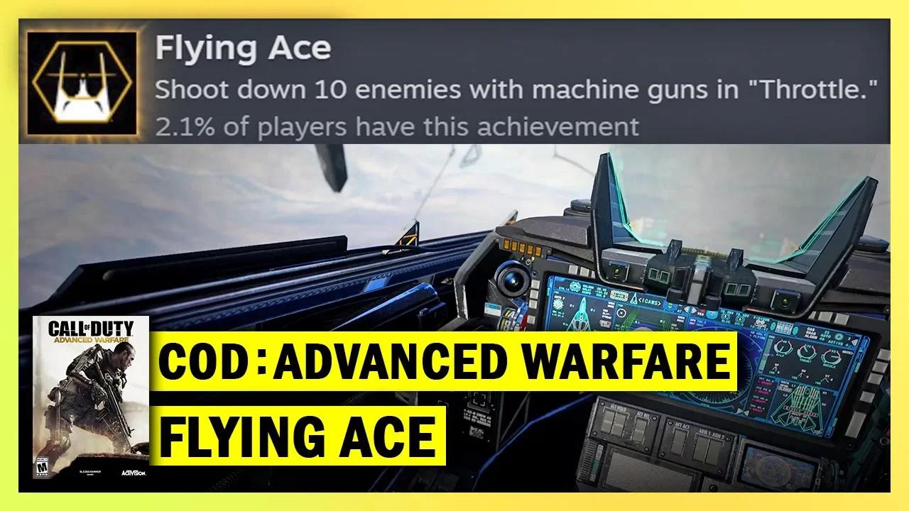 CALL OF DUTY: ADVANCED WARFARE - FLYING ACE ACHIEVEMENT - VETERAN ...