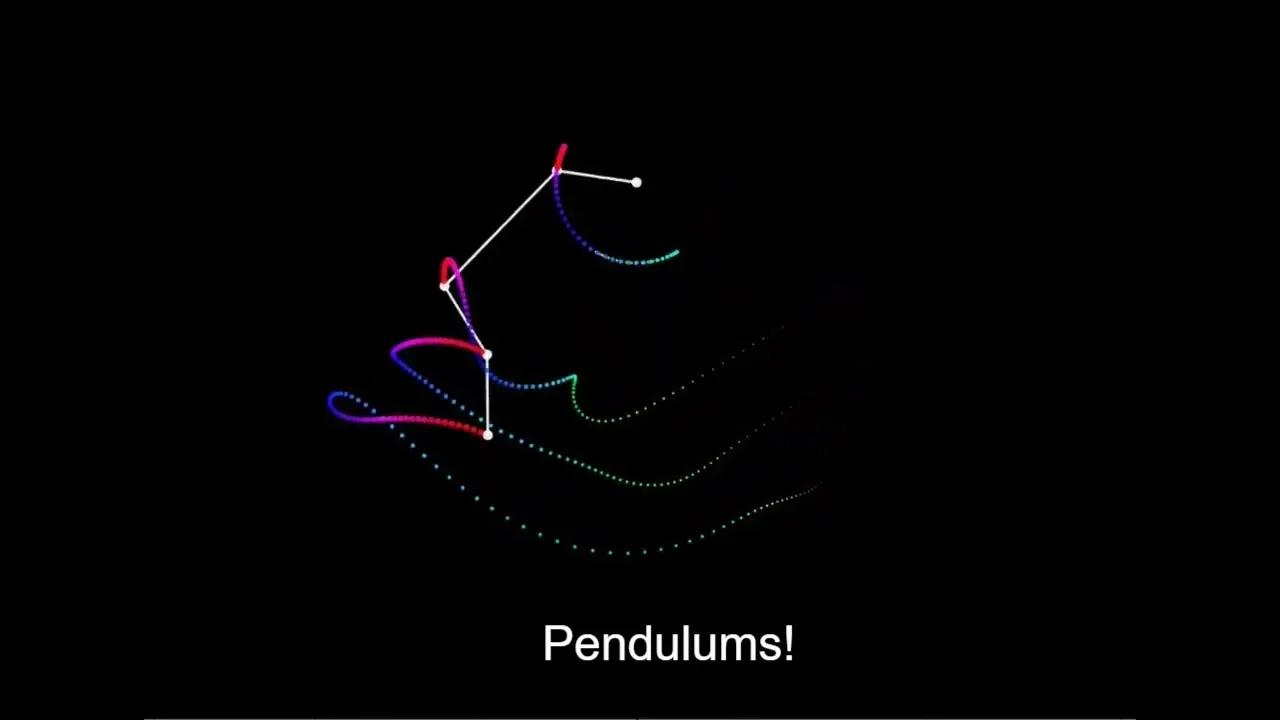 Pendulums! in Desmos