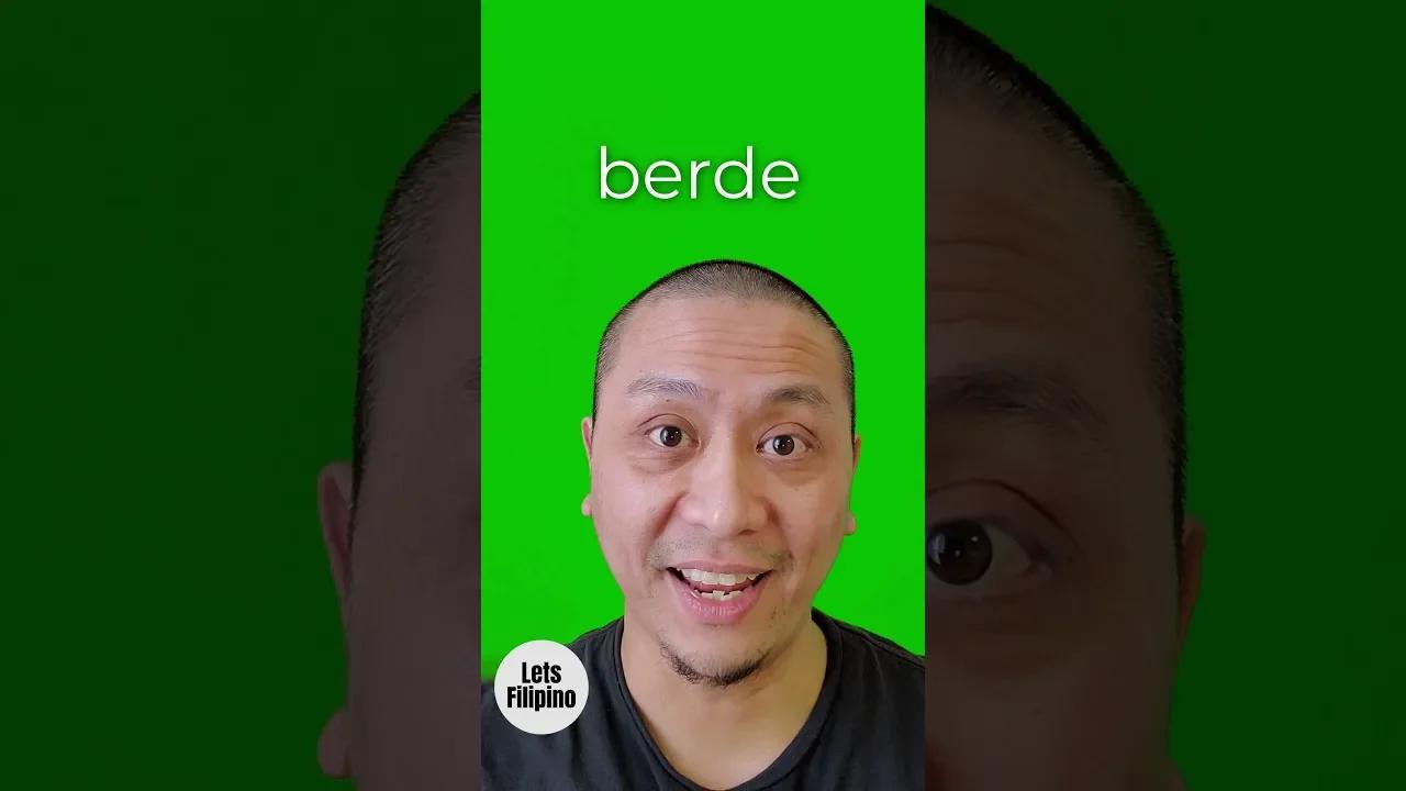 COLORS in Tagalog - Learn Filipino with Papa Jedder #shorts