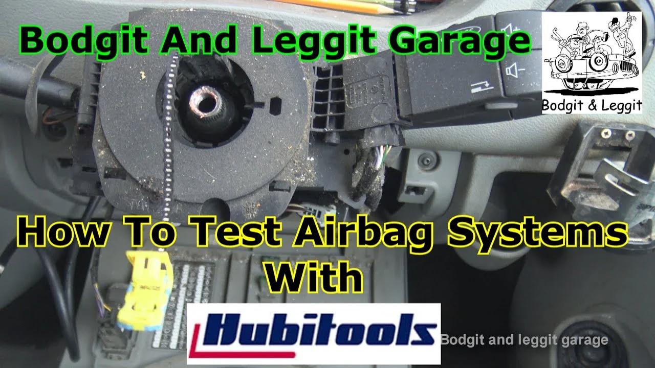 How To Test Airbag Systems With Hubitools Test Equipment Bodgit And ...