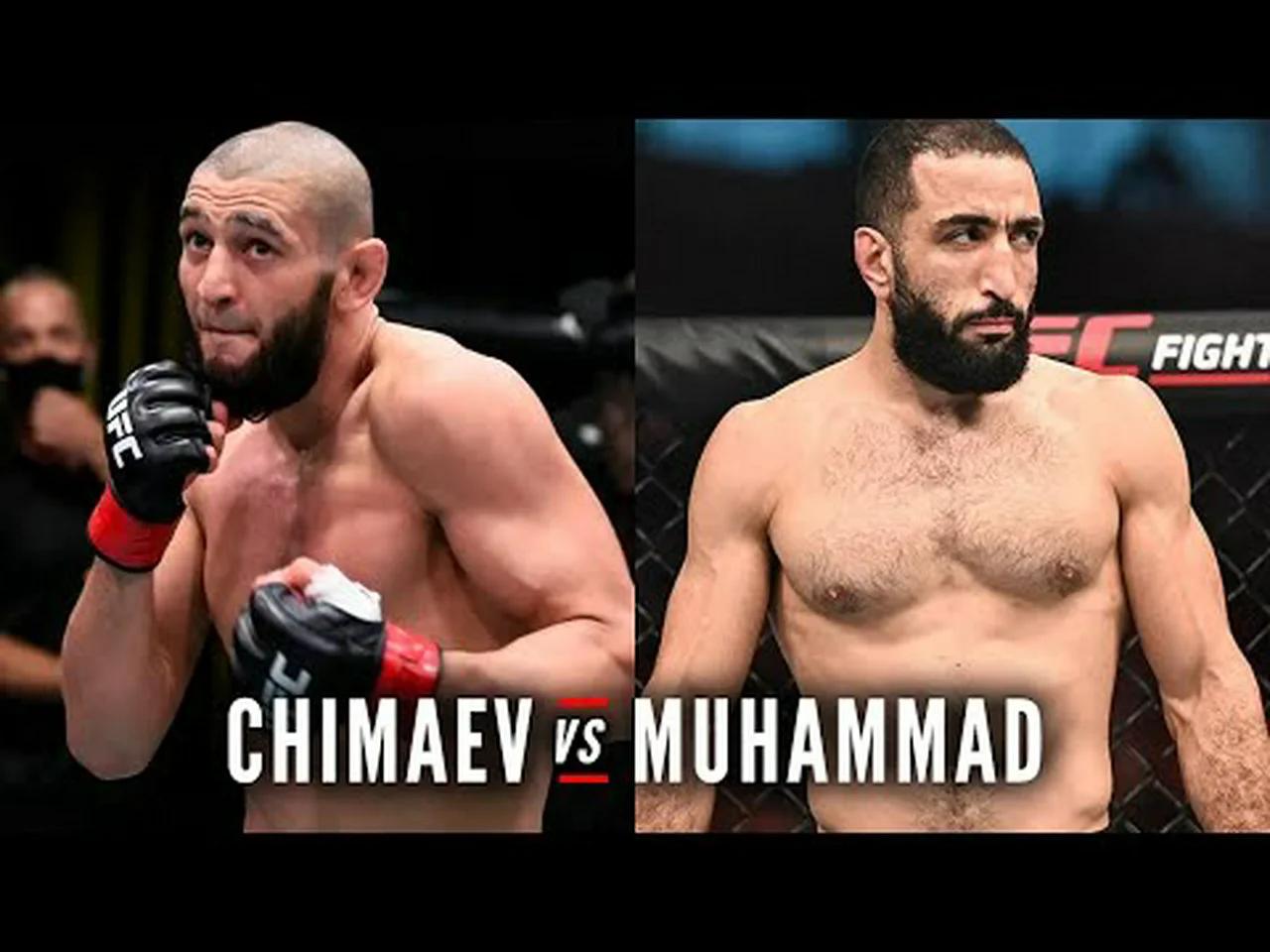 Belal with Khabib buff! Khamzat Chimaev vs Belal Muhammad | UFC 4 ...