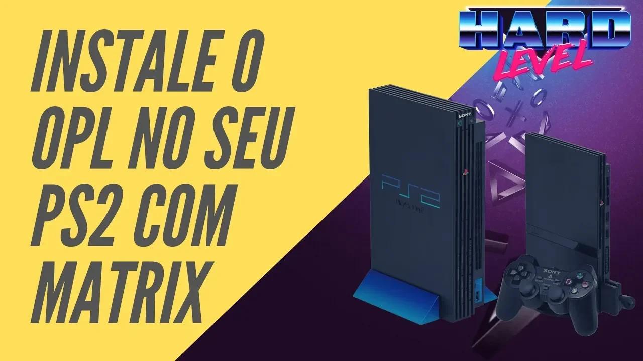 Como instalar o OPL no Memory Card do PS2 com Matrix para boot ...