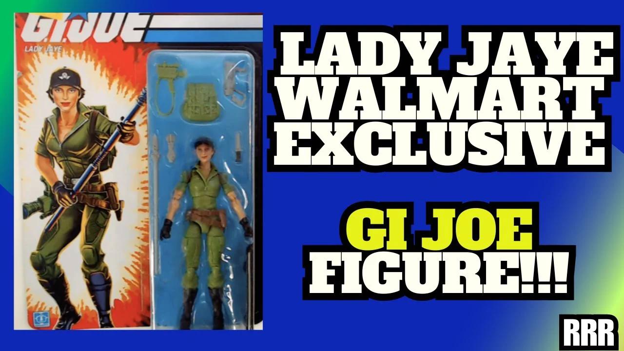 GI JOE: Lady Jaye Figure! Walmart Exclusive!