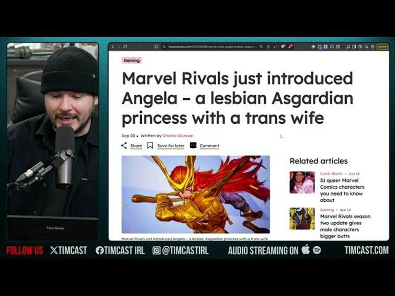 Marvel Rivals Intros Lesbian With Trans Wife, Liberals Cheer ...