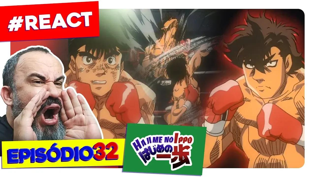 IPPO SENDO MACETADO PELO SENDO!🤡 🥊IPPO vs SENDO🥊| React Hajime no Ippo Episódio 32