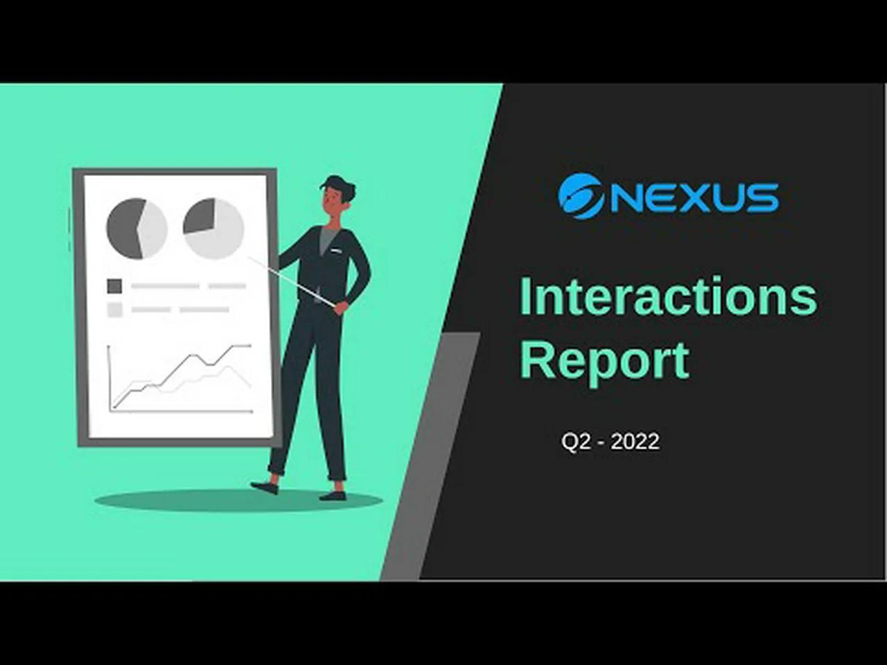 Nexus: Interactions Report for Q2, 2022