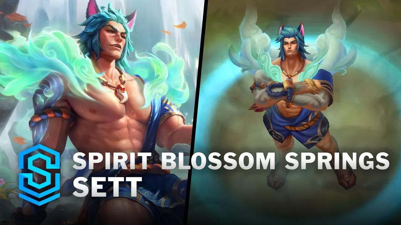 Spirit Blossom Springs Sett Skin Spotlight - Pre-Release - PBE Preview ...