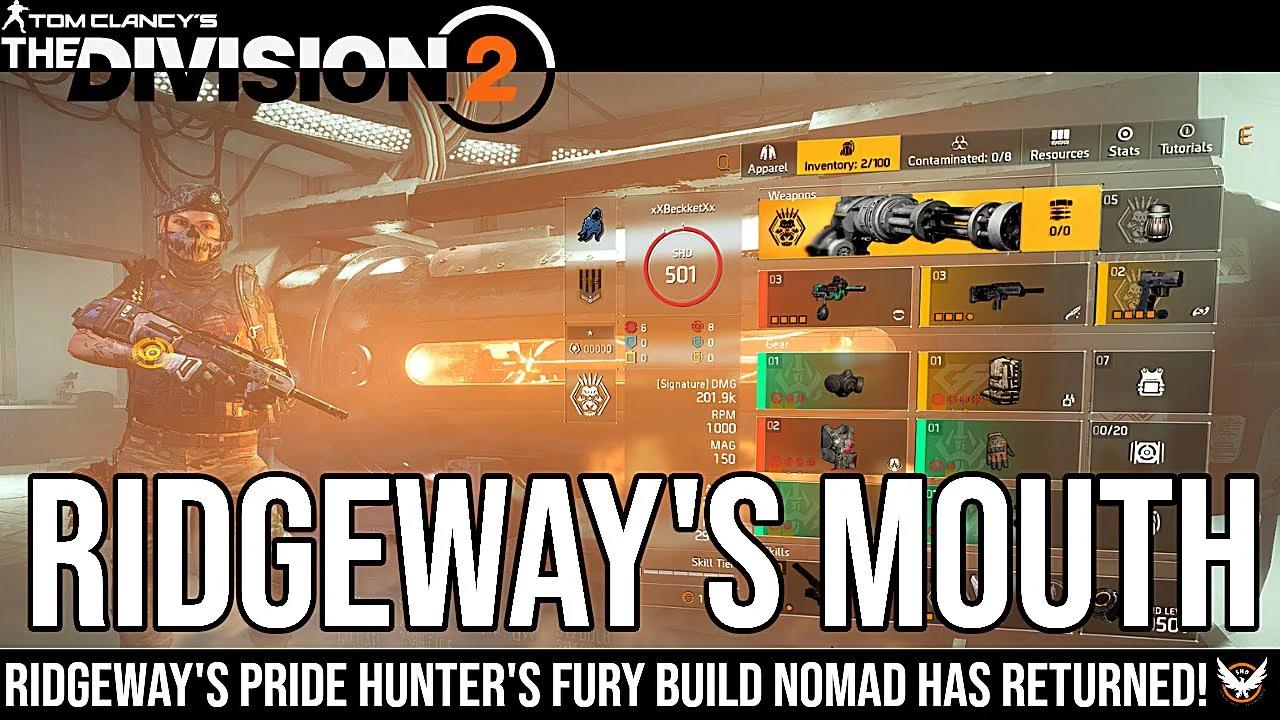 The Division 2 | Ridgeway's Pride Exotic Chest Build | Nomad is Back ...