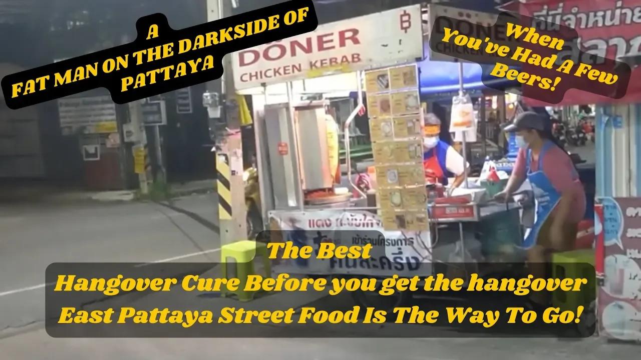 Chicken Doner Kebab Thai Style Street Food East Pattaya (The Darkside)