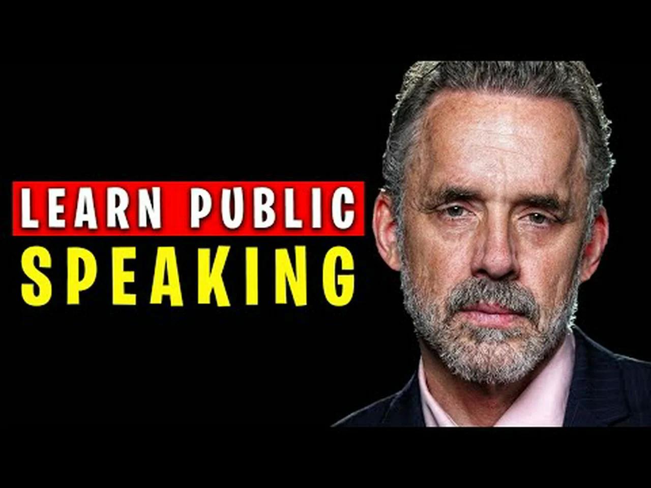 Jordan Peterson: The Best Guide to Public Speaking