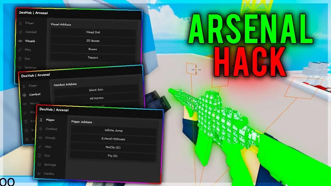 ROBLOX ARSENAL OP GUI SCRIPT HACK | AIMBOT, HITBOX EXPANDER, ESP & MORE! WORKING