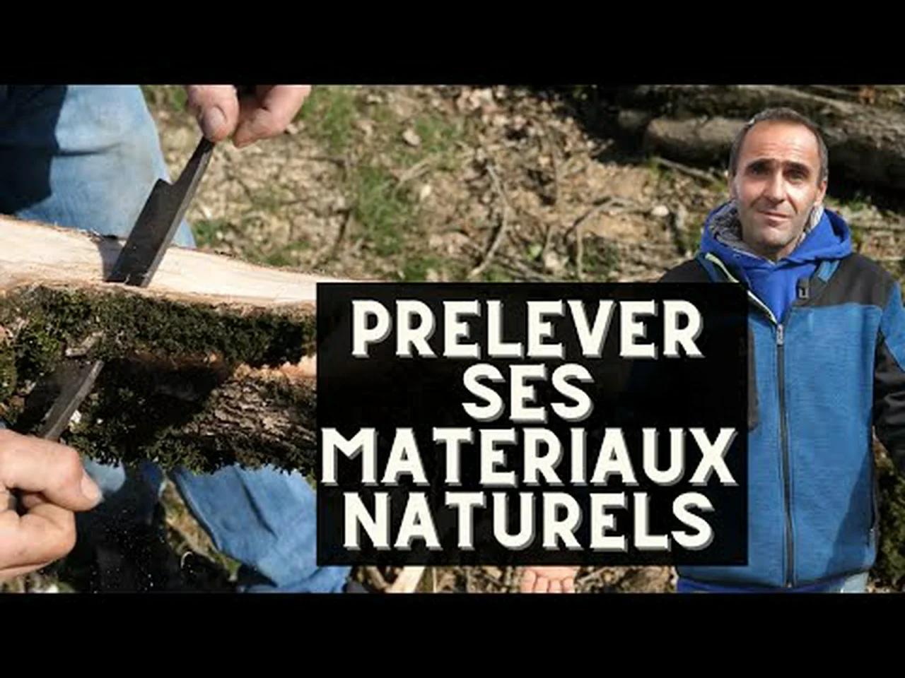Construction écologique comment PRELEVER ses MATERIAUX NATURELS sur son ...