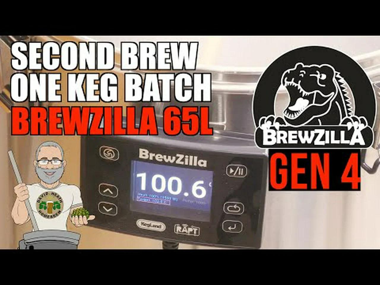 Brewzilla 65L GEN 4 - One Keg Batch - 2nd Brew Impressions
