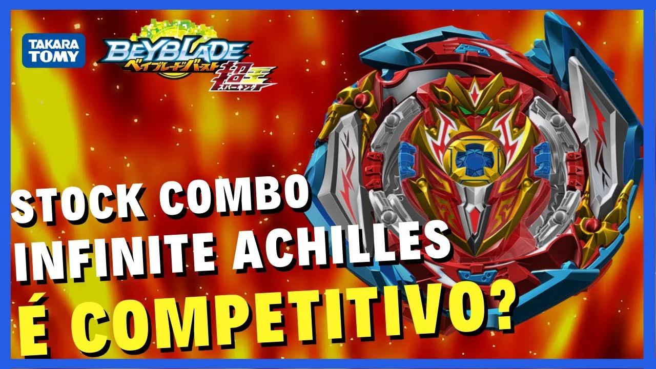 [BEYBLADE]STOCK COMBO VS COMBOS COMPETITIVOS-INFINITE ACHILLES| BEY ...
