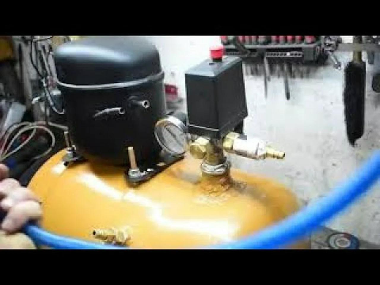 COMO HACER UN COMPRESOR DE AIRE CASERO