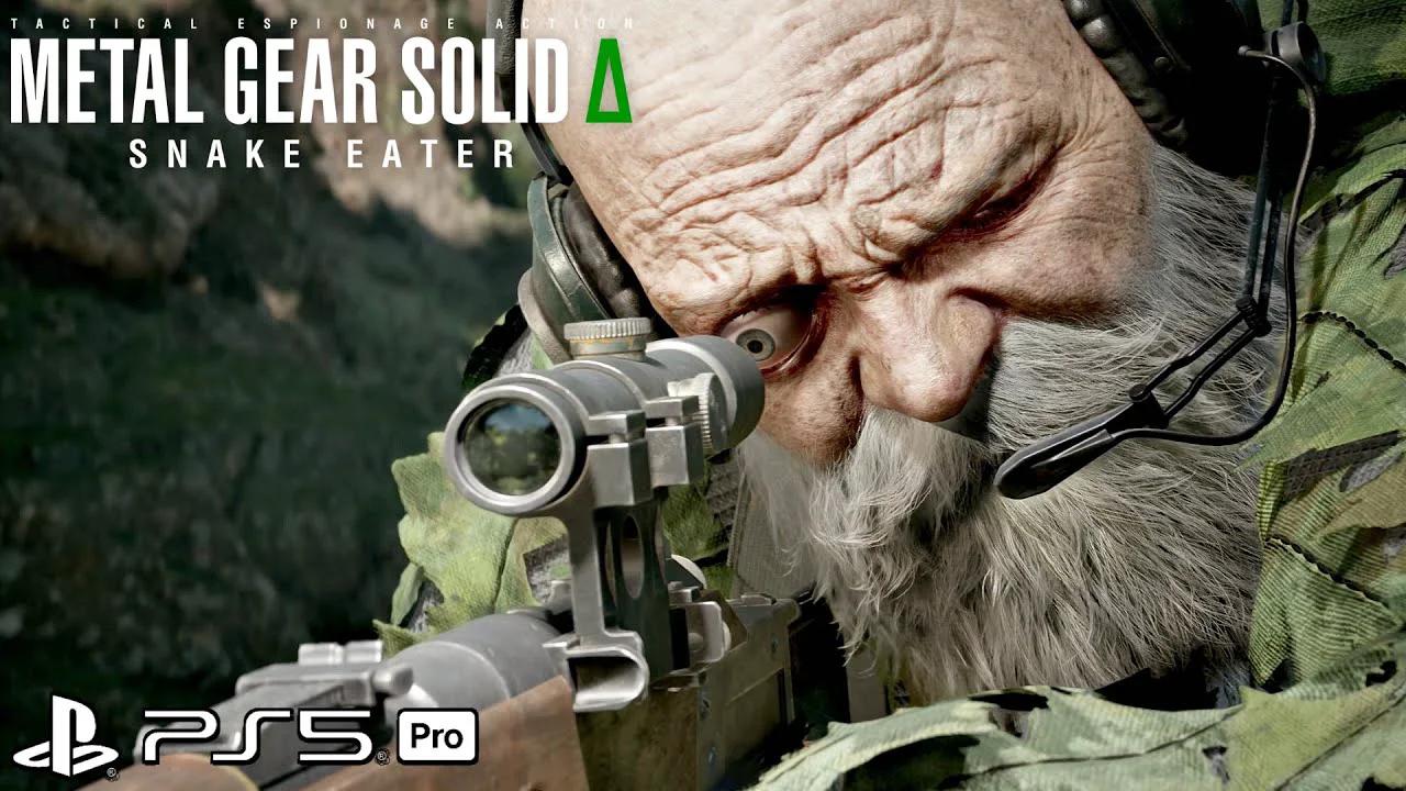 MGS DELTA Δ: The End Sniper Boss Fight [EXTREME Difficulty] Non Lethal ...