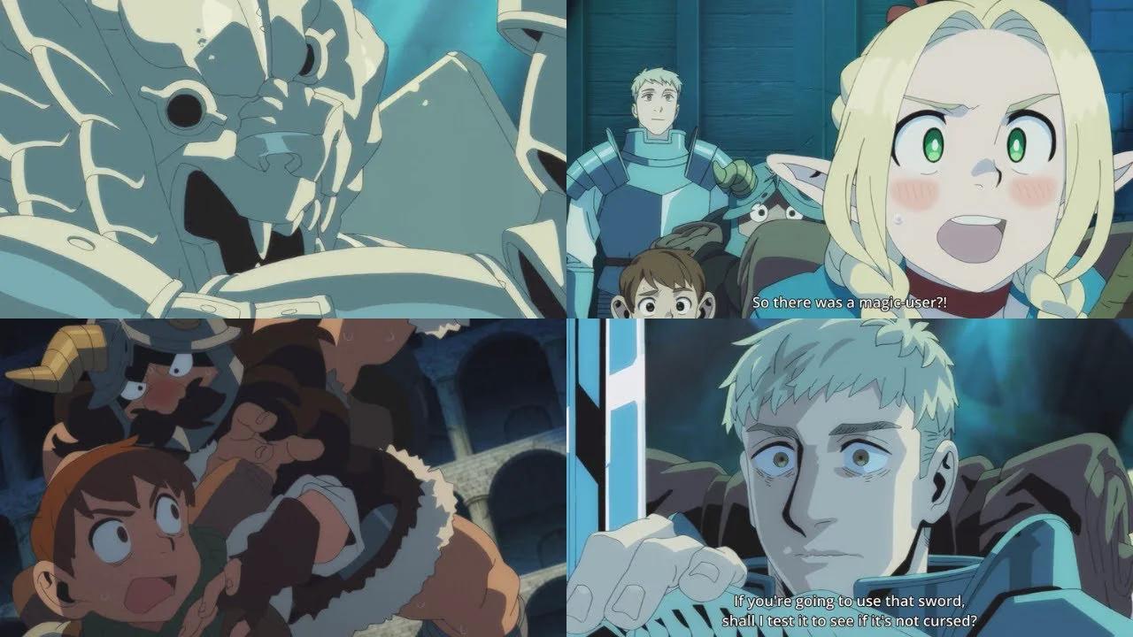 Dungeon Meshi episode 3 reaction #deliciousindungeonepisode3 # ...