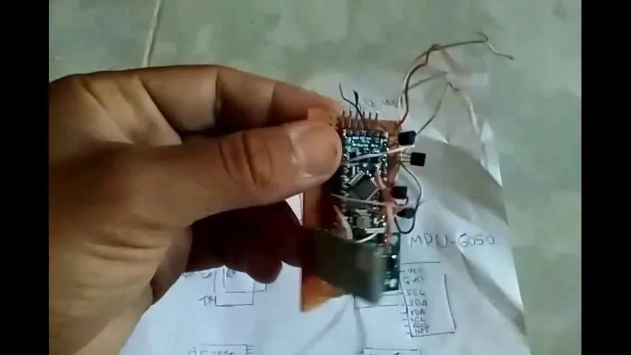 Connect Arduino Pro Mini and Bluetooth to MPU6050 Motion Sensor - 6DOF ...