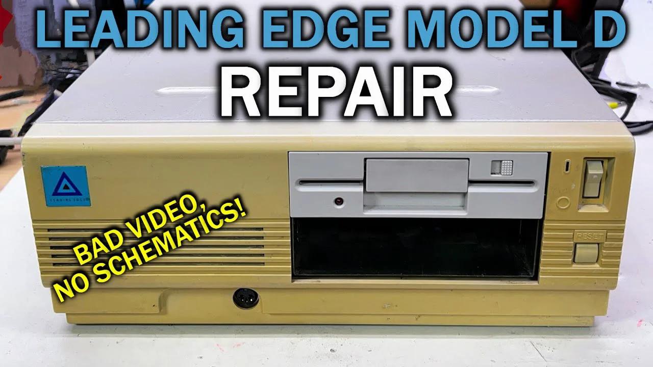 No schematics? No problem! Fixing a Leading Edge Model D