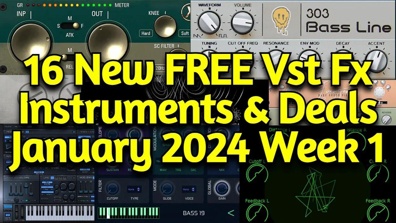 16 New FREE VST Plugins, Vst Instruments, Sample Packs & New Year Deals ...