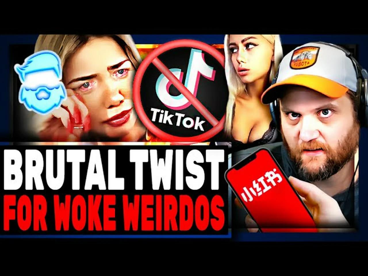 TikTok To COMPLETELY SHUT DOWN Sunday Woke Weirdos Get BRUTAL Reality Check When Fleeing To Red Note