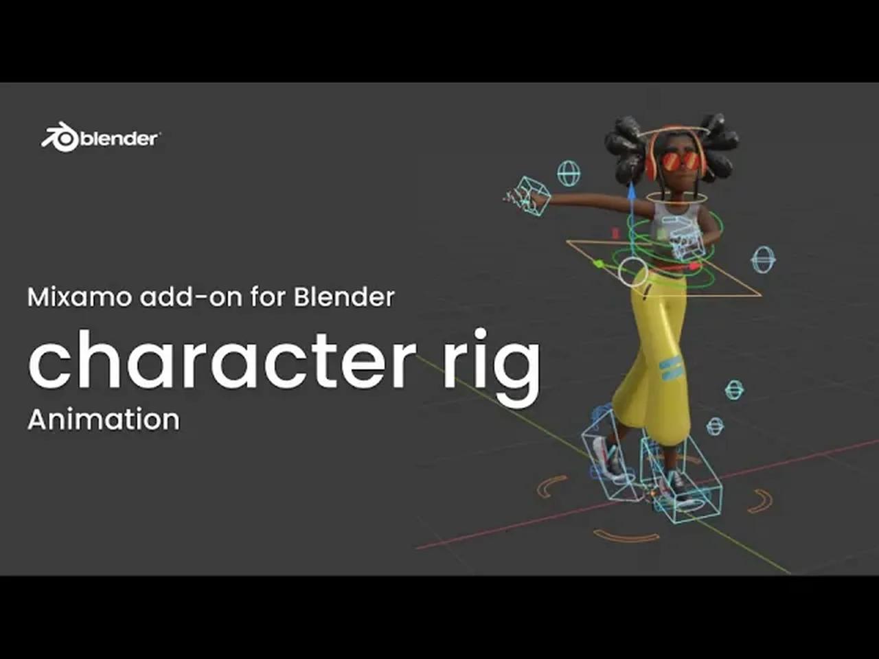 Maximo add-on for Blender - Free Download and Rig characters