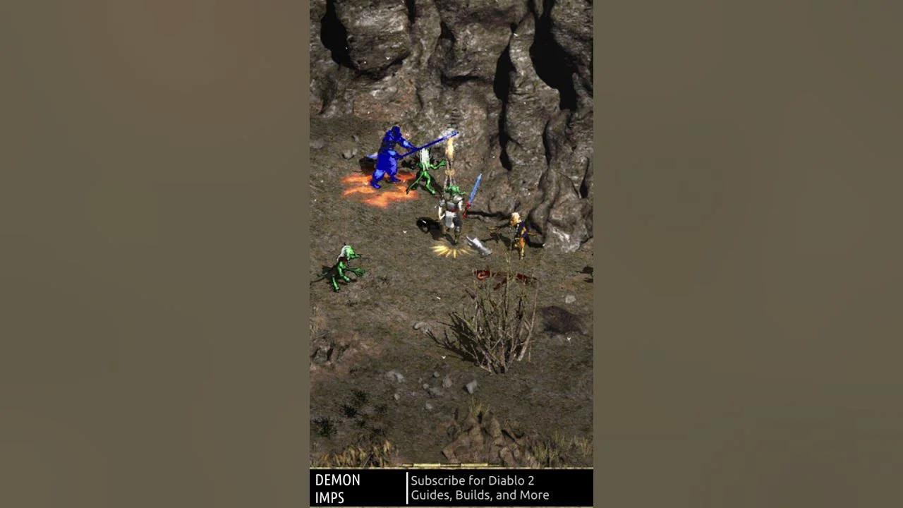 Demon Imps - Diablo 2 Monsters #shorts