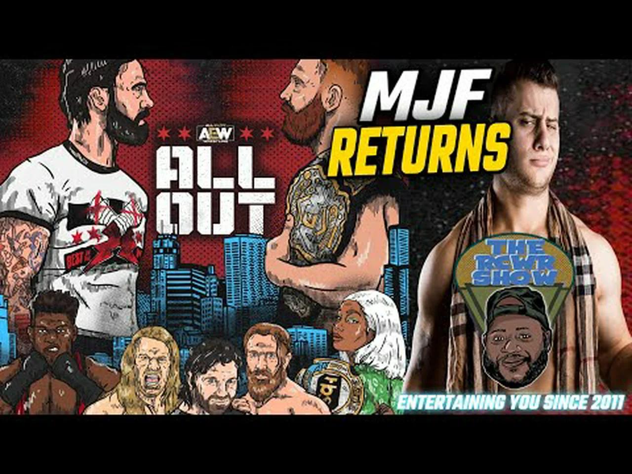 AEW ALL OUT 2022 Full Show Review-MJF Returns on Oddly Booked PPV Feat ...