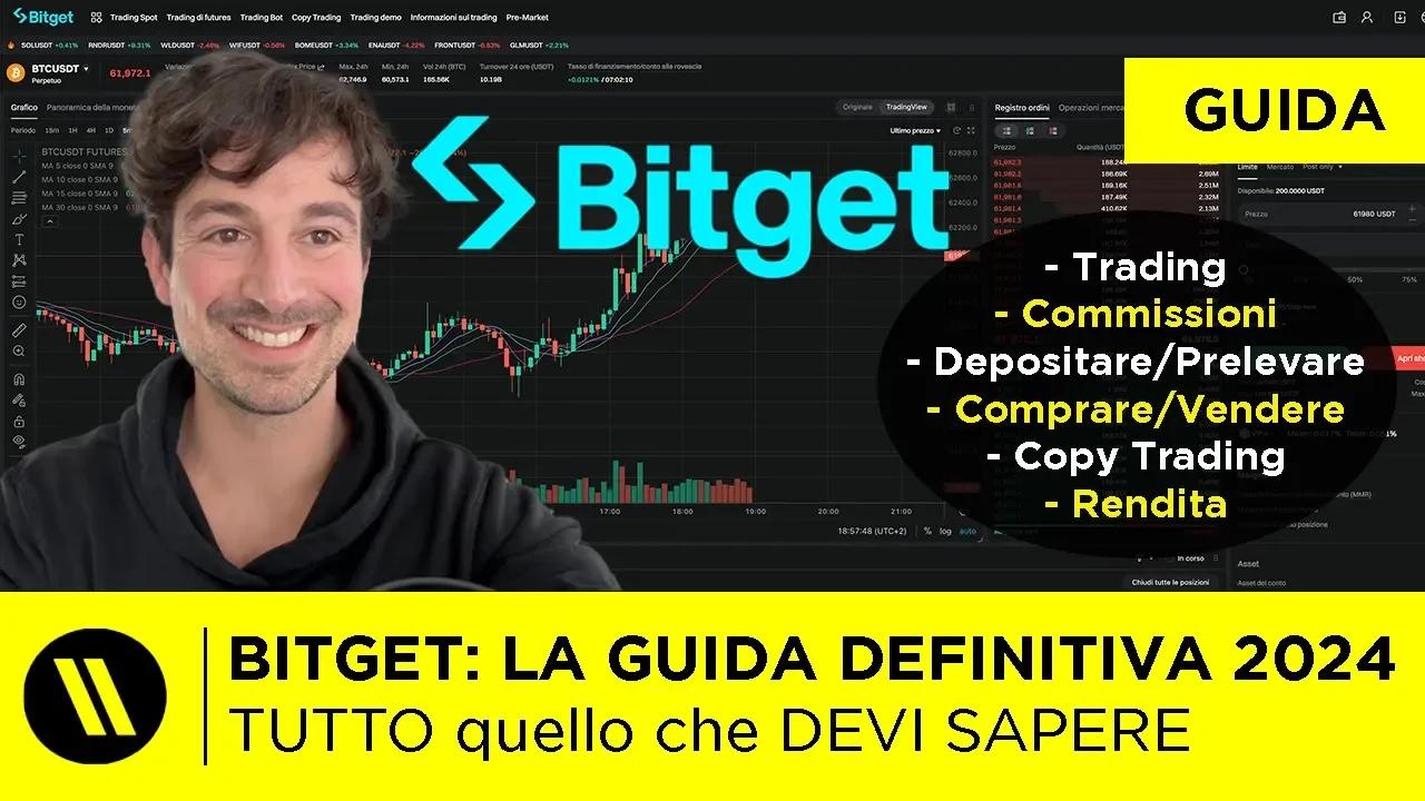 BITGET: LA GUIDA DEFINITIVA | TUTORIAL AGGIORNATO 2024: Come funziona ...