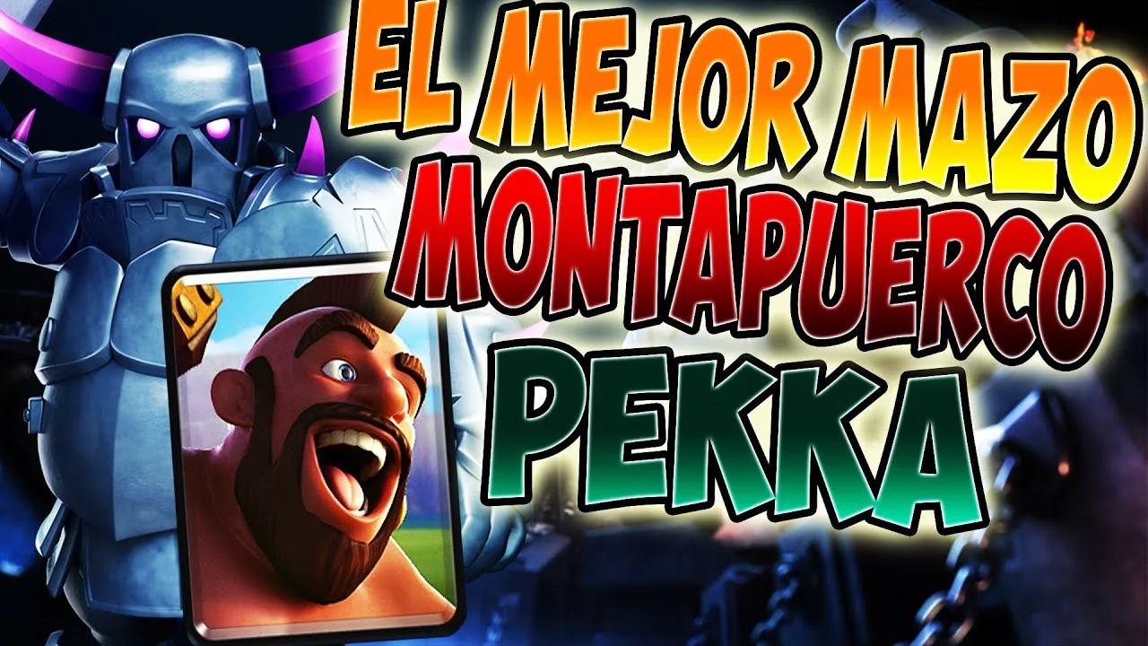 ! EL MEJOR MAZO DE PEKKA PARA SUBIR COPAS Y GANAR DESAFIOS ! NatBix Eleven-Clash Royale