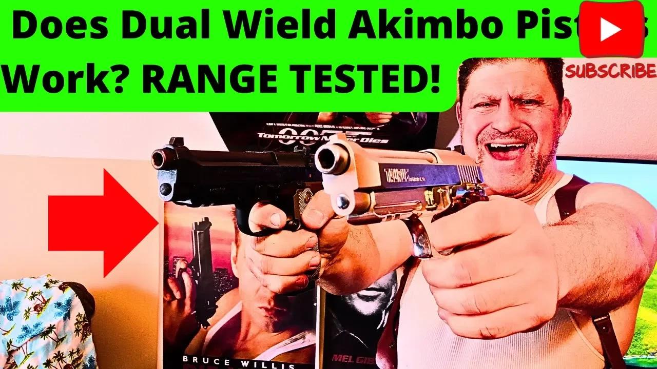 Does AKIMBO DUAL WIELD PISTOLS WORK? Taurus PT92 Stainless Part 2 ...
