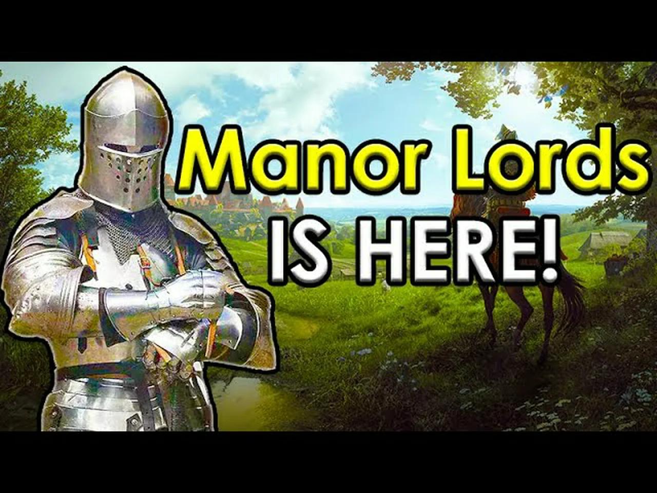 MANOR LORDS Early Access - Medieval Strategy Game - City Builder