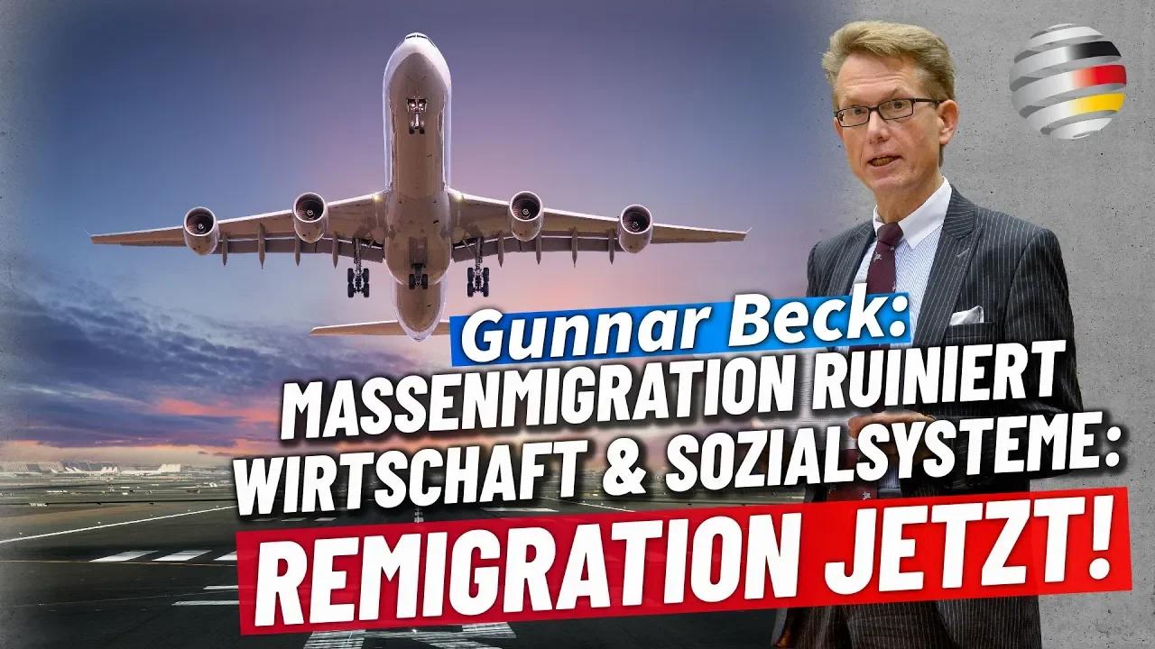 Massenmigration ruiniert Wirtschaft & Sozialsysteme: Remigration JETZT ...