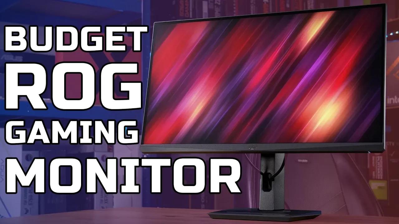 Asus XG27ACS Review - Budget 1440p 180Hz 1ms Gaming Monitor