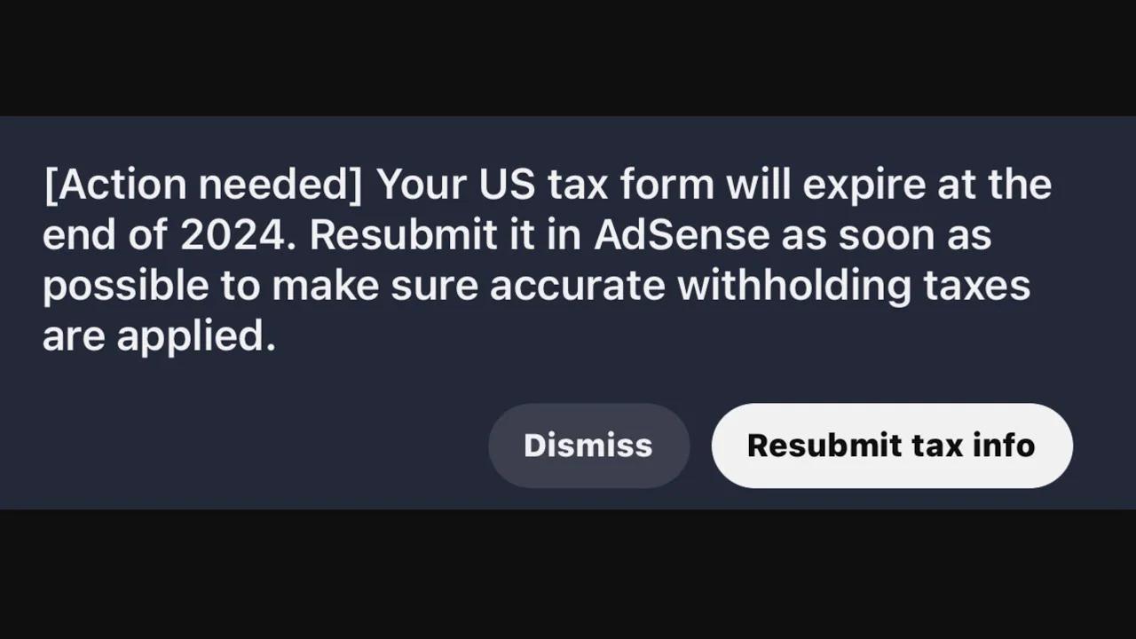 How to check your tax form expiry date?