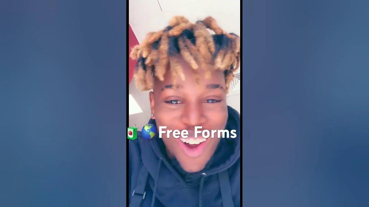 Juice WRLD Free Form Dreads look alike