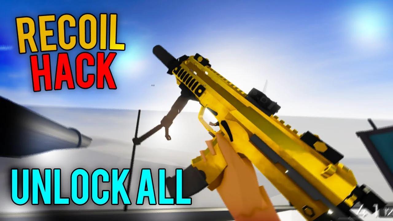 Roblox Recoil HACK SCRIPT | Unlock Everything!