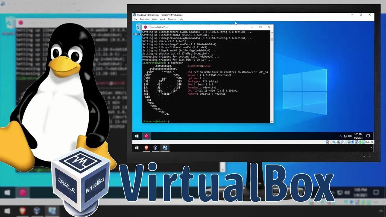 Installing Windows Subsystem For Linux Wsl Inside Virtualbox Vm