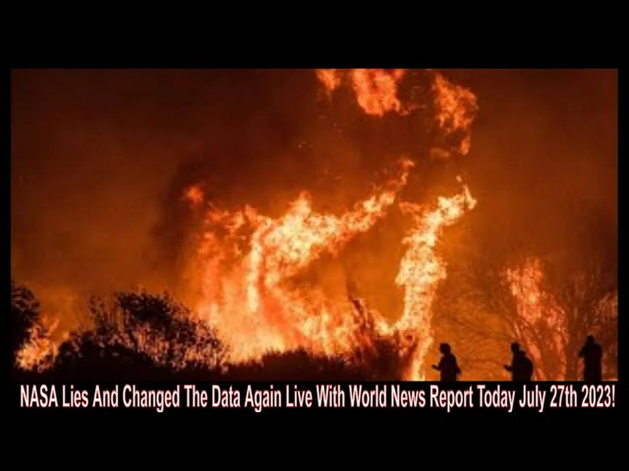 NASA Lies And Changed The Data Again Live With World News Report Today ...