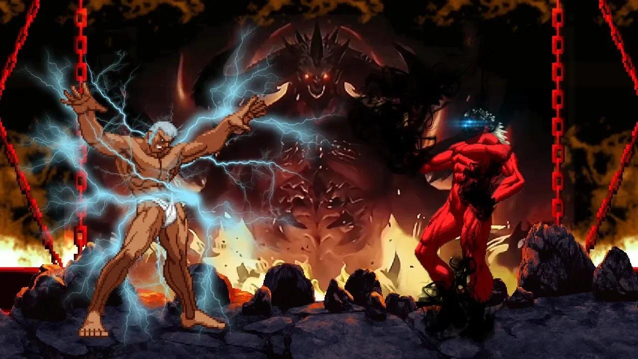 Urien Vs Awaken Saiki - The King Of Fighters X Street Fighter