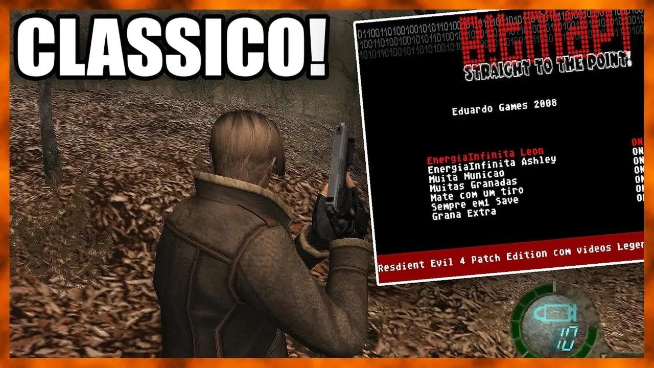 RESIDENT EVIL 4 "CHEAT EDITION" Gameplay no PlayStation 2 - Um Classico ...
